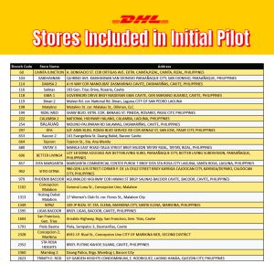 7-Eleven | DHL Document Drop Off at Selected Stores