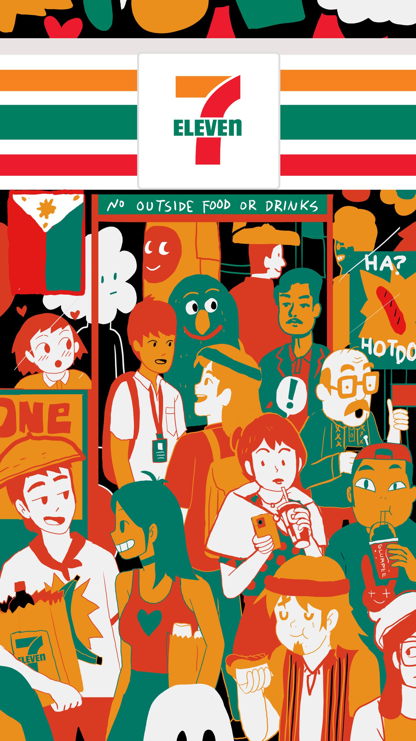 7-Eleven | 7-Eleven Wallpapers by Rob Cham