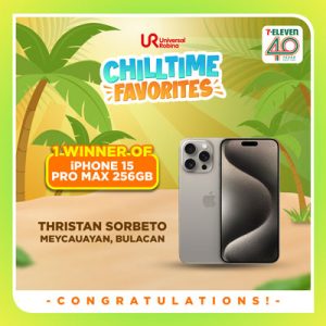 7-Eleven | Chilltime Favorites Promo Winners